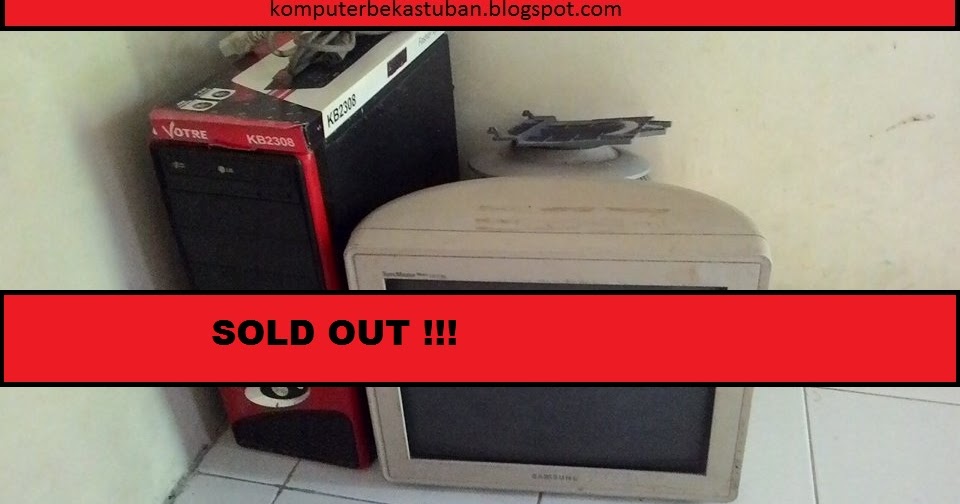 RAKITAN PENTIUM 4 + MONITOR TABUNG | KOMPUTER BEKAS TUBAN