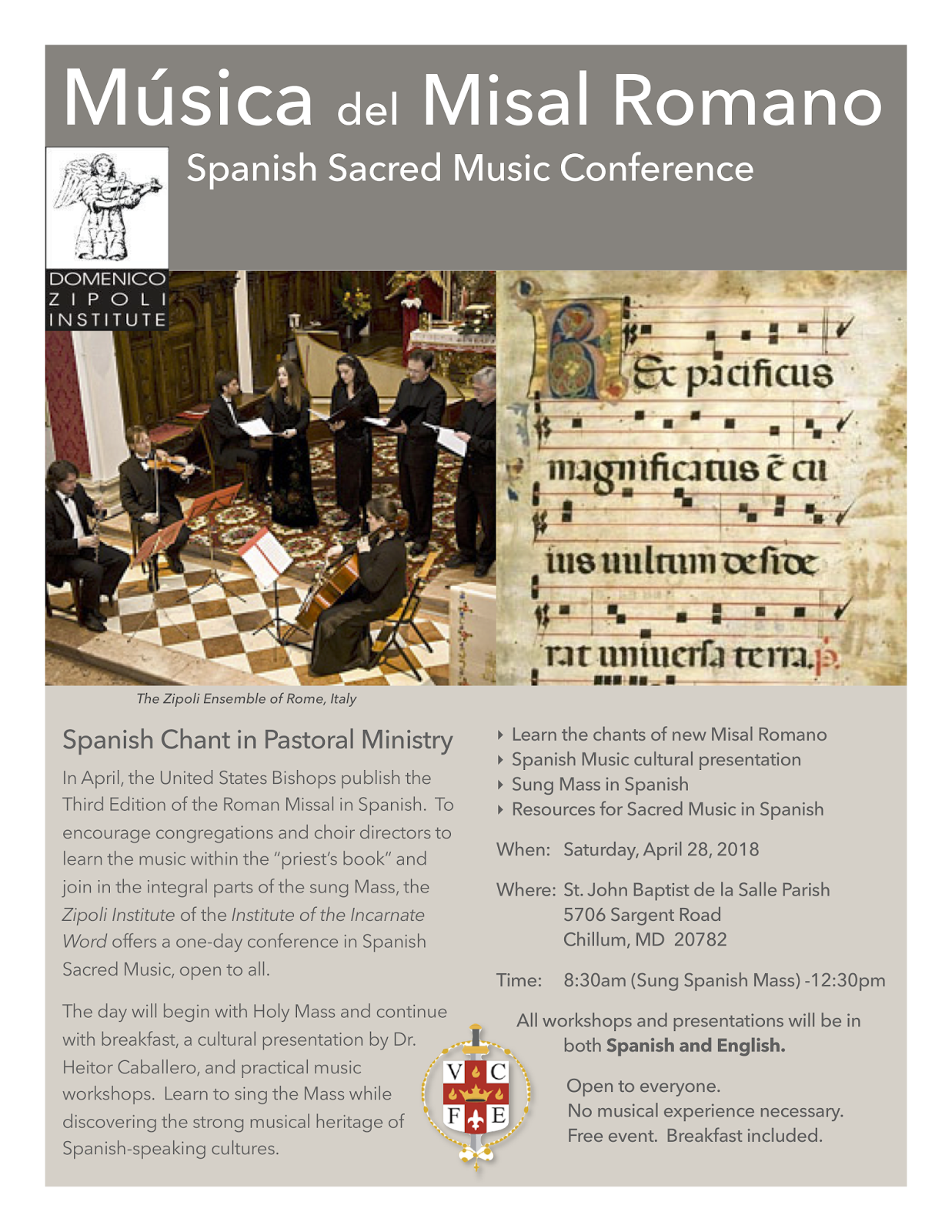 New Liturgical Movement: Music for the New Spanish Missal - Conferences ...