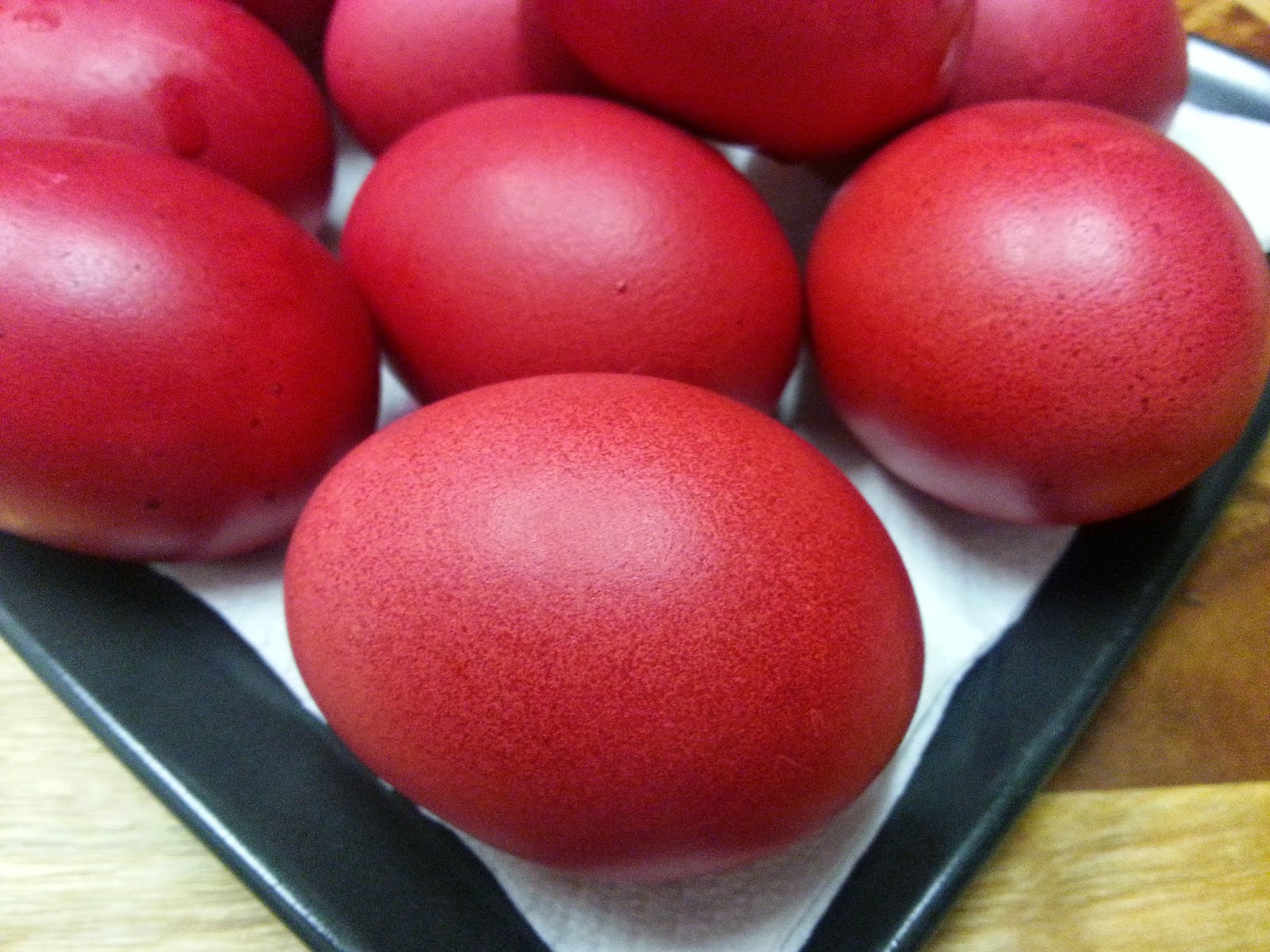 Pat's Kitchen Journal: Chinese red eggs ( birthday)