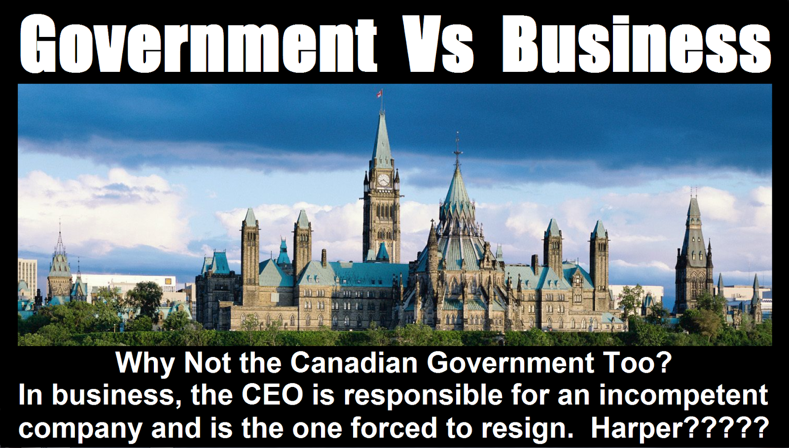 Aunty Harper Graphics by mikey: Government Vs. Business