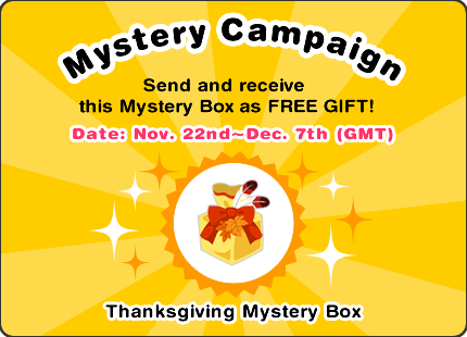 Kawaii♡Twins: [Mystery Box Campaign] Thanksgiving Specials!