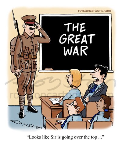 Royston Cartoons: First World War cartoons
