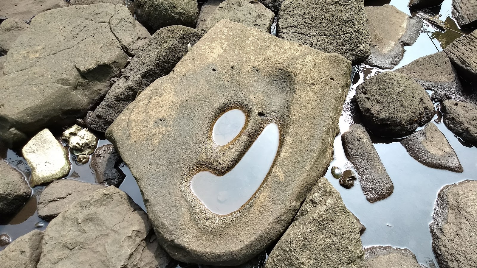 Field trip to Leluh ruins to gather GPS data