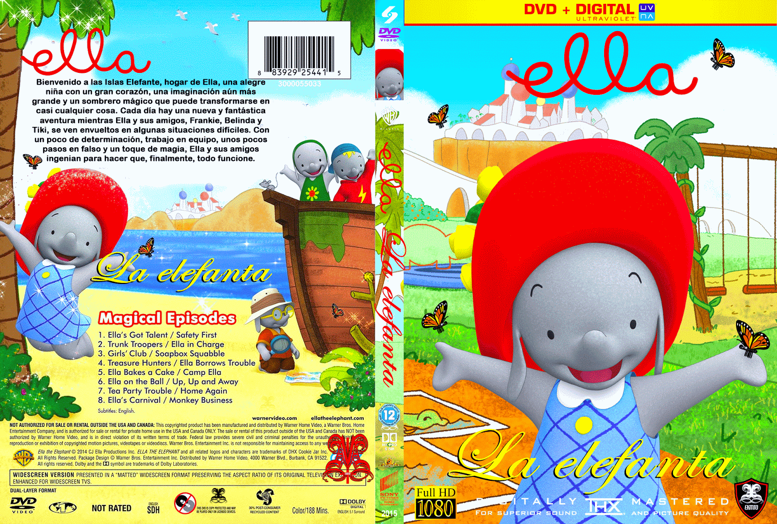 Cover: ella la elefanta ella