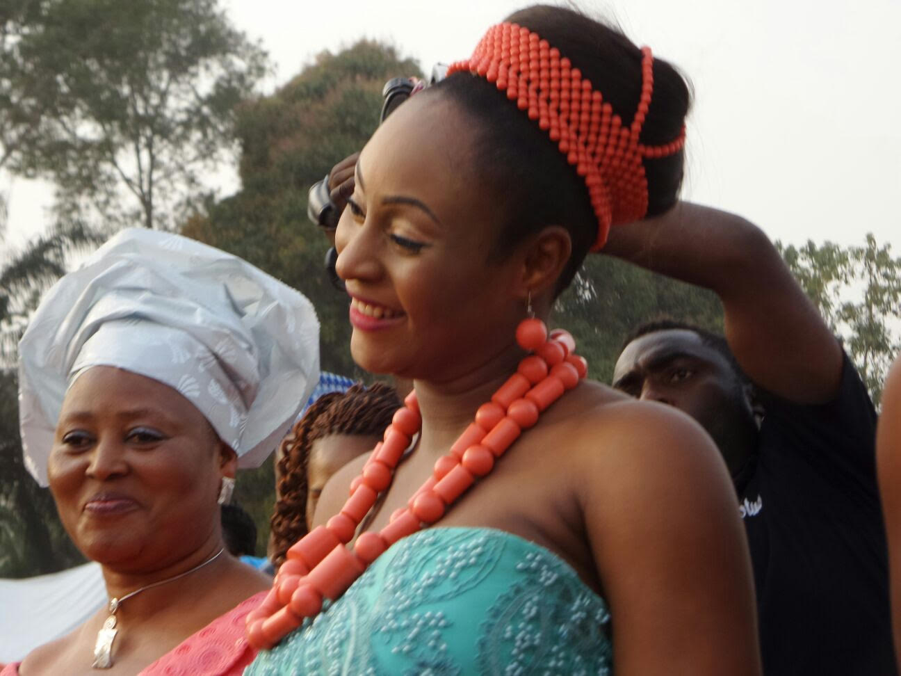 Photos from the traditional wedding of Mike Ukpabia and actress ...