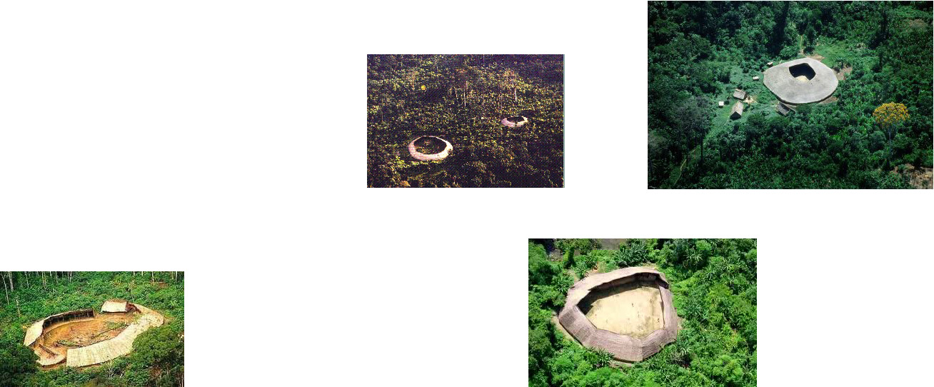 LOS VACIOS URBANOS _ Clara Nubiola: YANOMAMI (Yanomamö) · Los shabonos