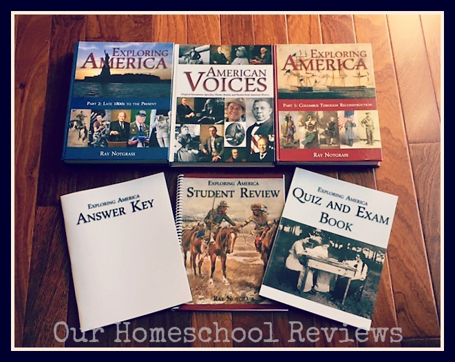 Our Homeschool Reviews: Notgrass History: Exploring America