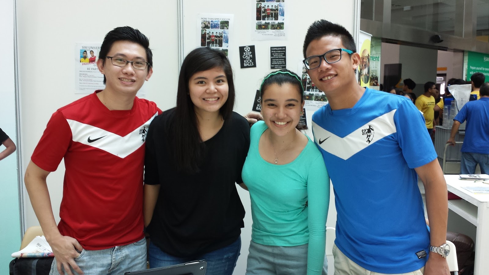 SIM Soccer: SIM University CCA Fair 2013