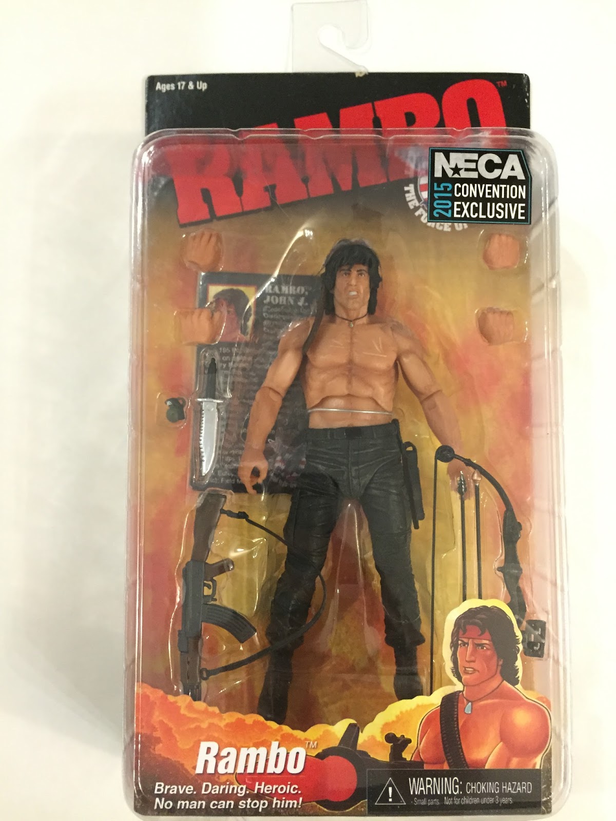CobraShadowJoes: Convention Exclusive NECA Toys Force of Freedom Rambo ...