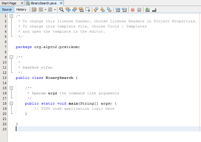 Pencarian Array Menggunakan Teknik Binary Search Dengan Data Terurut ...