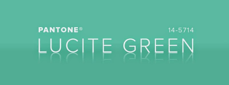 Wedding Color Inspiration: Lucite Green - Lots of love, Susan