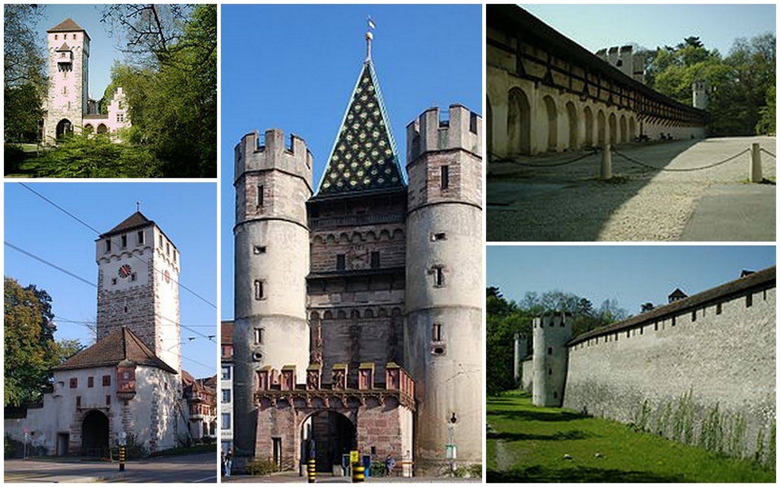 True Basel: Basel City Walls and Gates