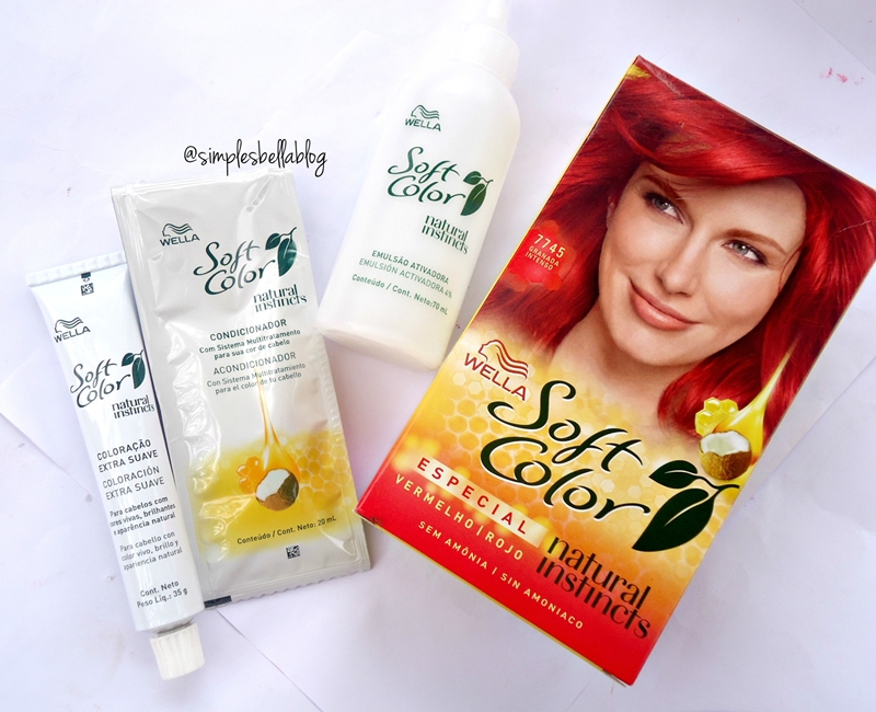 Soft Color 7745 Granada Intenso - Vermelhos especiais | Simples Bella