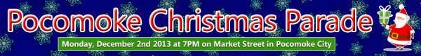 The Pocomoke Public Eye: Pocomoke Christmas Parade Has NEW Website