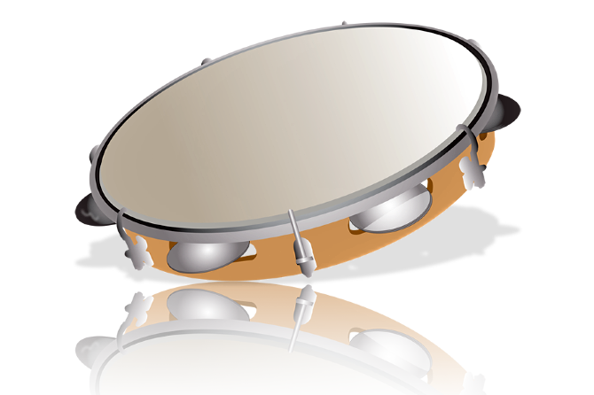 Pandeiro em png