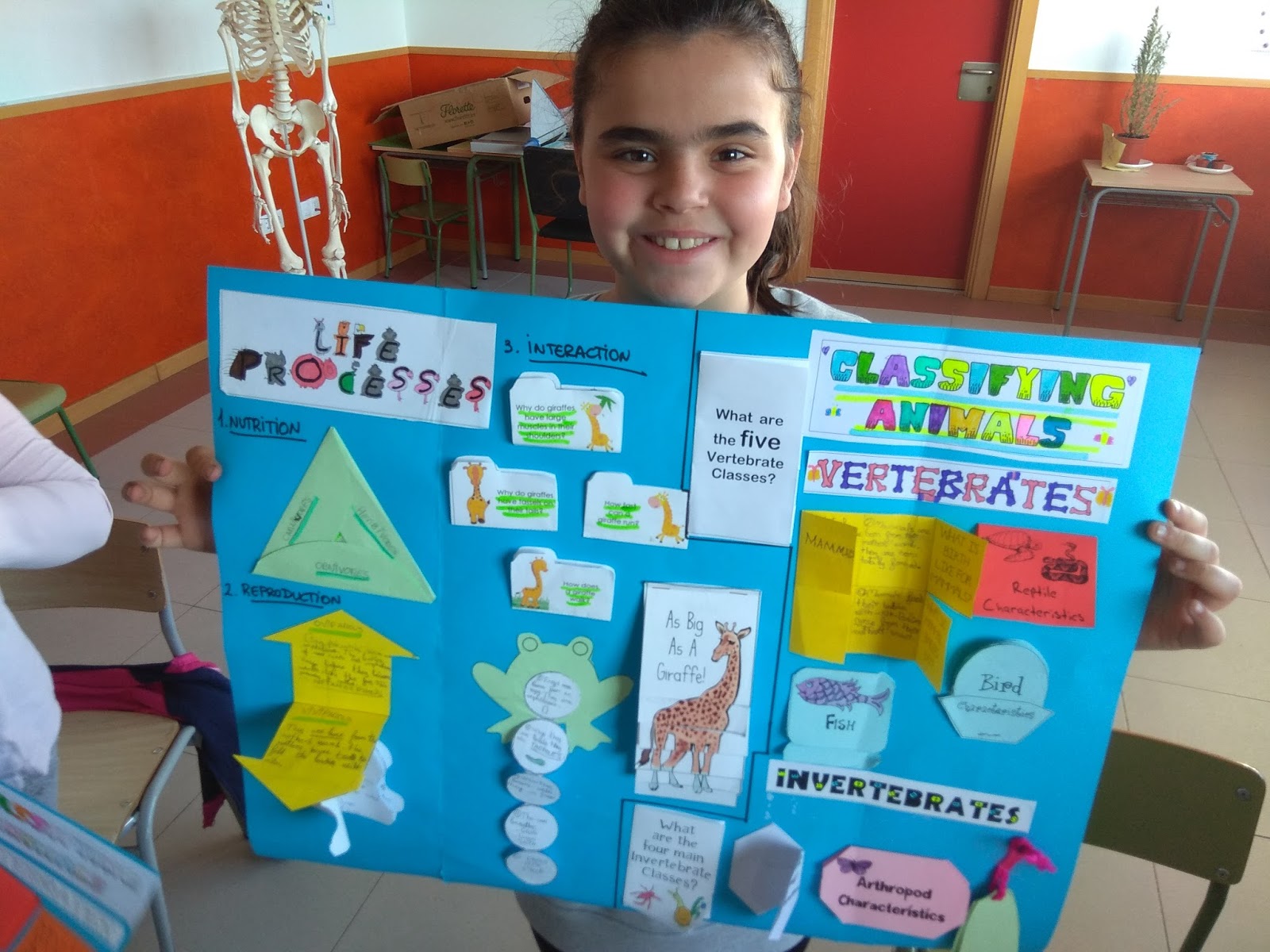 ENGLISH: 3rdA SCIENCE LAPBOOK FINISHED!