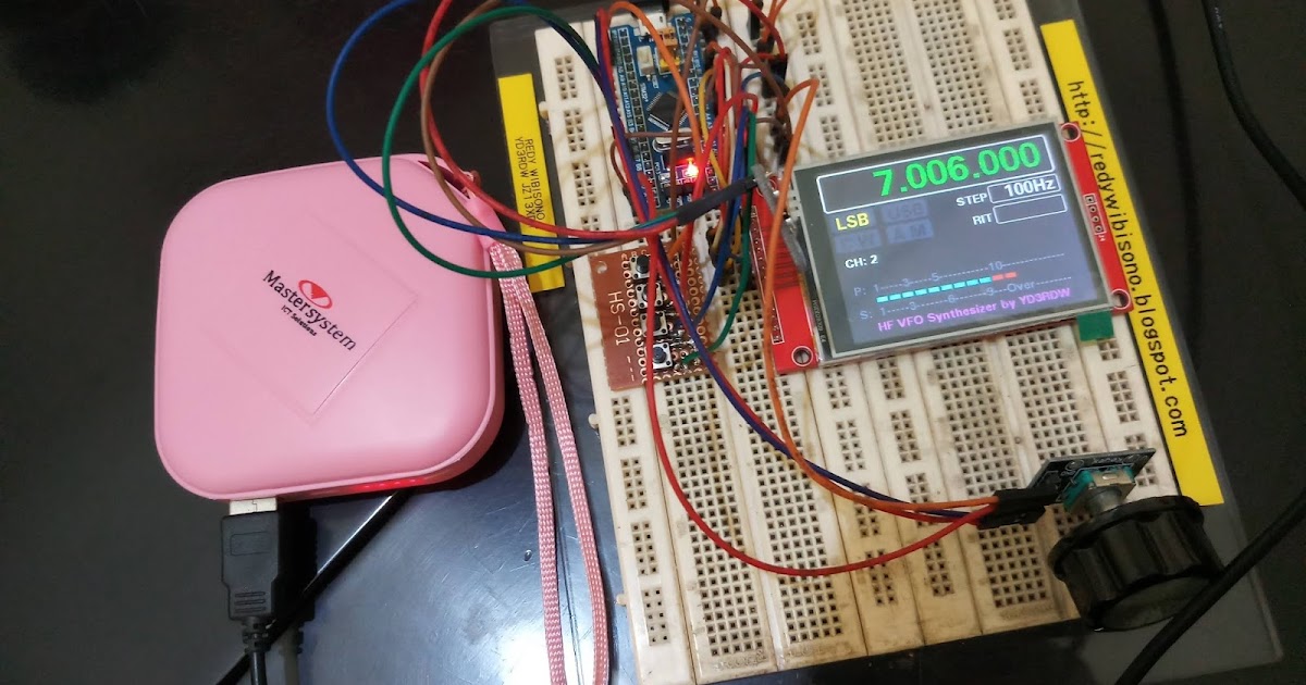 Redy Wibisono - YD3RDW: STM32F103C VFO Synthesizer with si5351