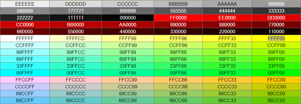 coding trip: ลิงค์ โค้ดสี css
