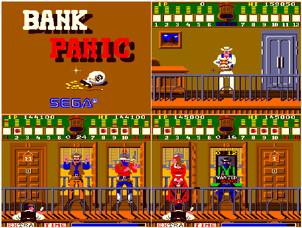 MaMe DiMiTriS Arcade: Bank Panic Arcade Portable