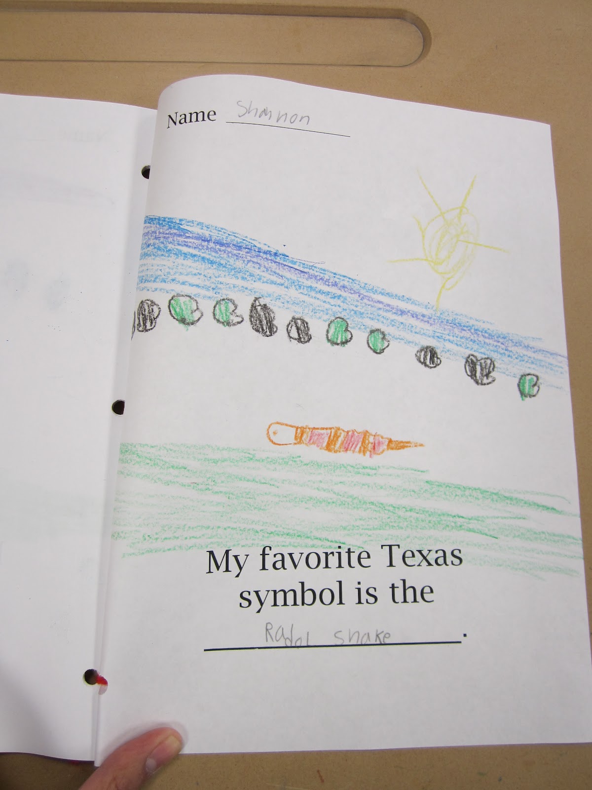 Kindergarten is "Kool": Texas Symbols