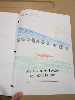 Kindergarten is "Kool": Texas Symbols