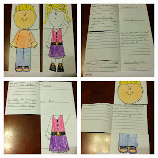 Teaching Twins: Friendly Letter Foldable