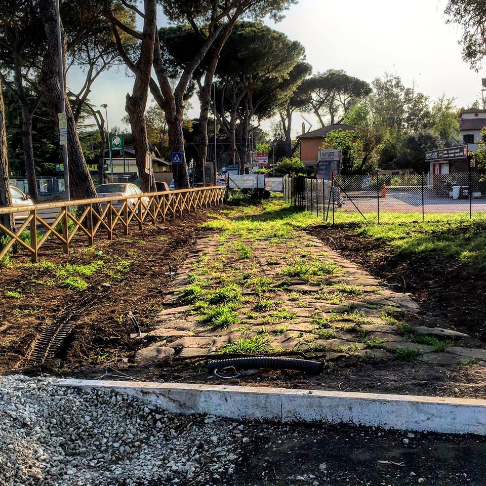 Rerum Romanarum: Tratto dell'Antica Via Nomentana presso la Marcigliana