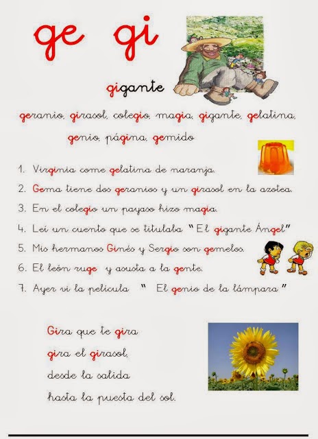 APRENDEMOS CON TODOS Y DE TODOS : LECTOESCRITURA J/G Y JUEGO DE LA GE ...