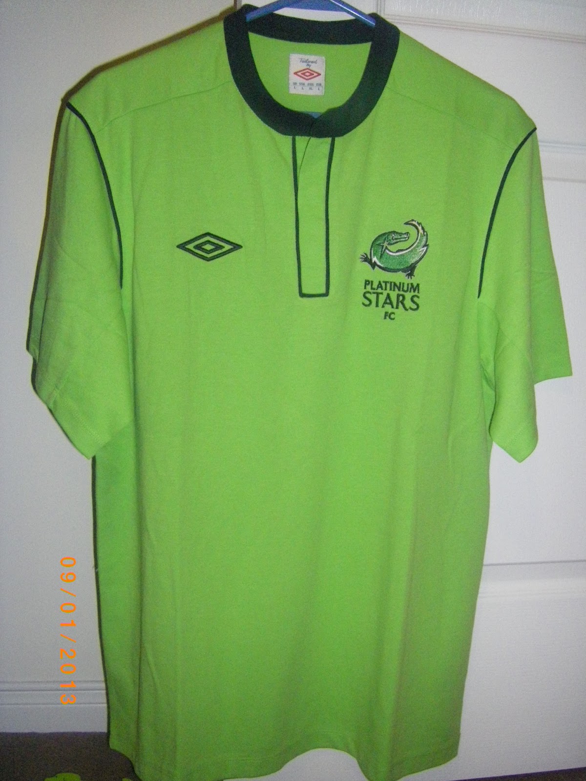 My Umbro Football Jerseys Collection: Platinum Stars FC 2012-2013 Away ...
