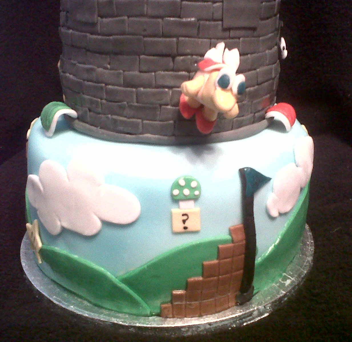 Jayme's Cakes: Bowser from Mario Bros Cake