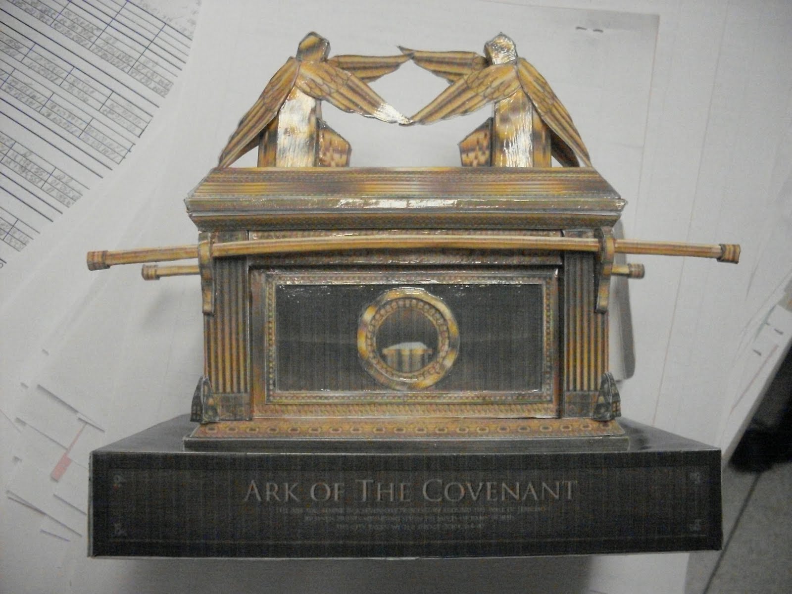 BLOG DO VÉIO ARTE EM PAPEL - PAPER MODEL E PAPER CRAFT: Arca da Aliança ...