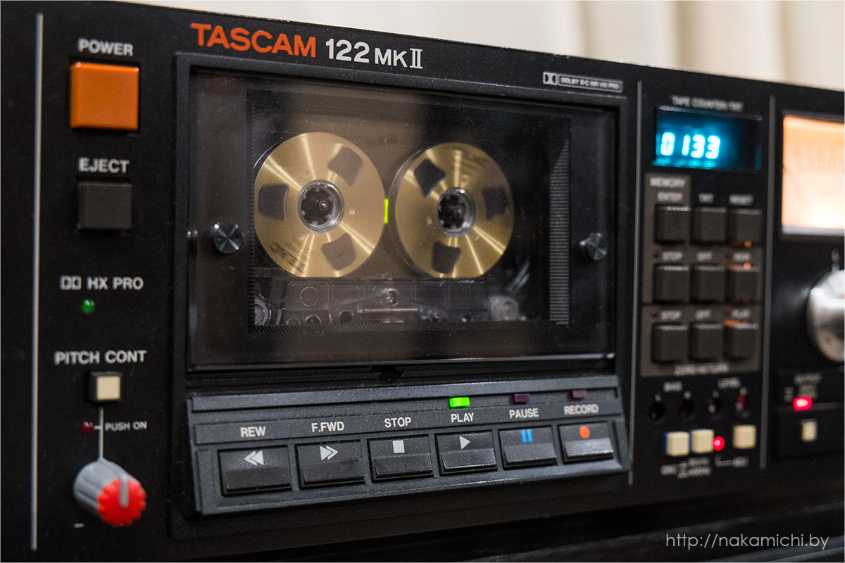 Vintage Audio: TASCAM 122 MkII cassette recorder/reproducer