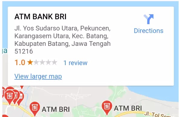 Cari ATM BRI Terdekat Akurat Lewat Fitur Ini