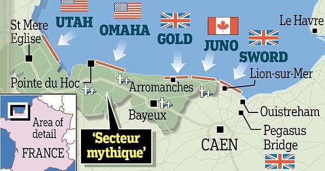 Reading, Writing, Working, Playing: Travelogue: Normandy Beaches