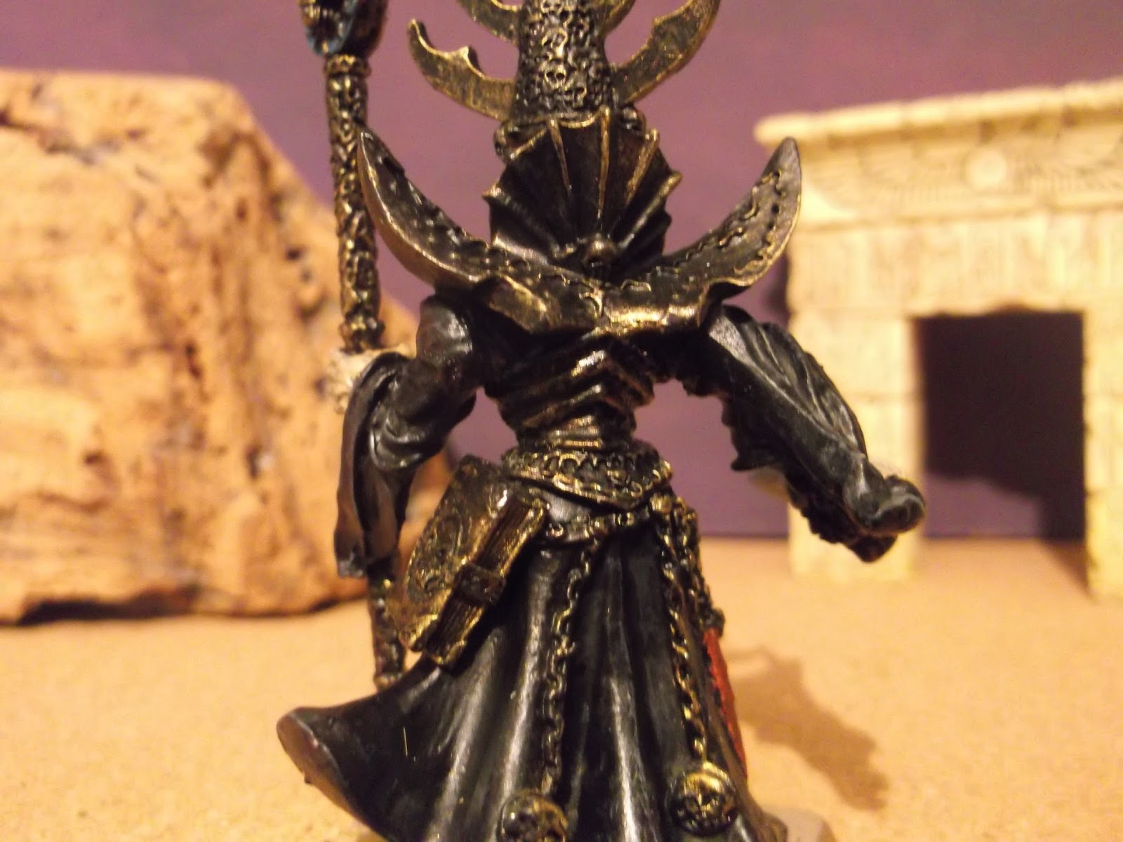 Goblin Lee's Miniatures Blog. : Nagash (old version), and 'friends'.