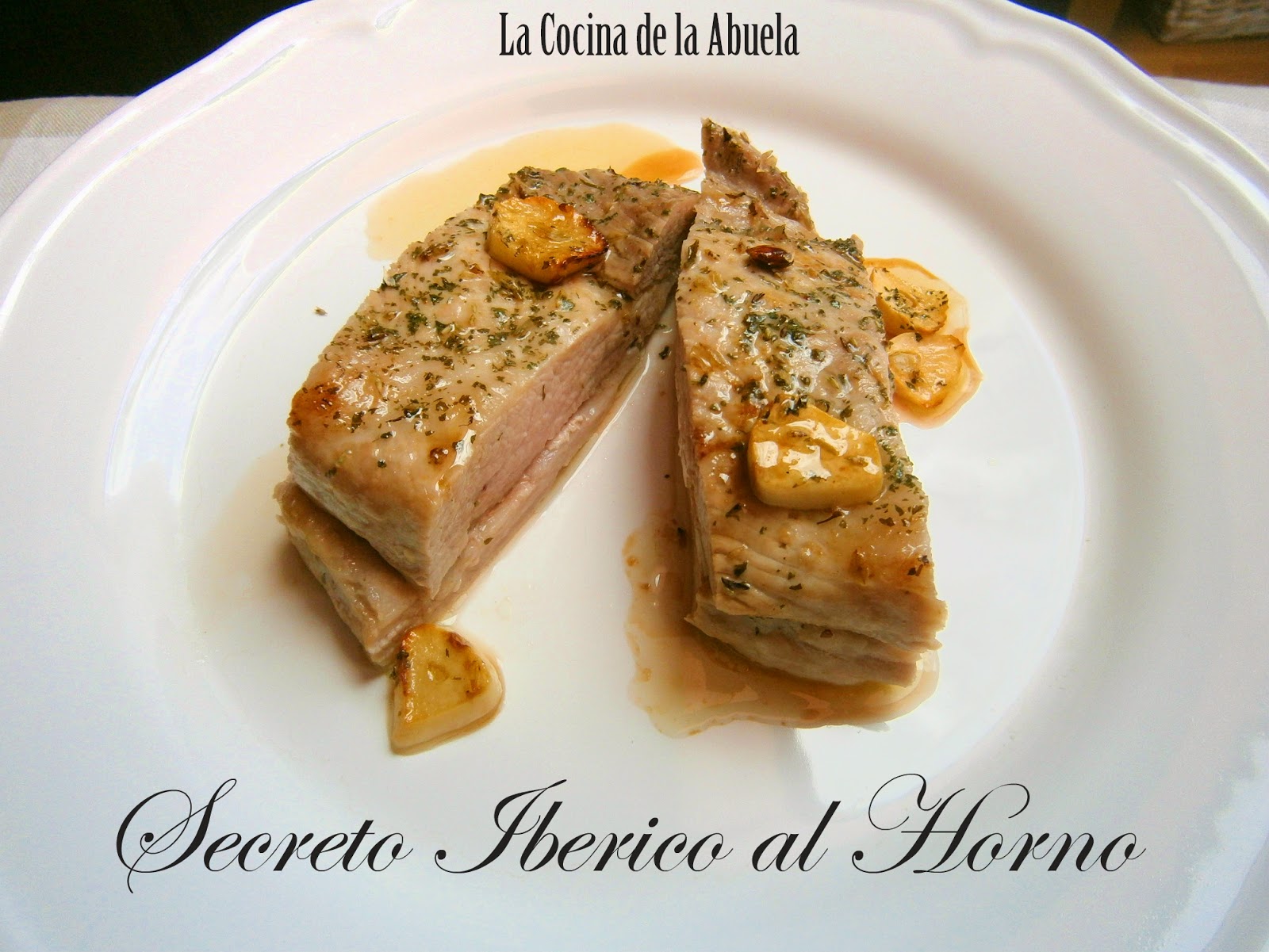 Secreto Iberico al Horno.