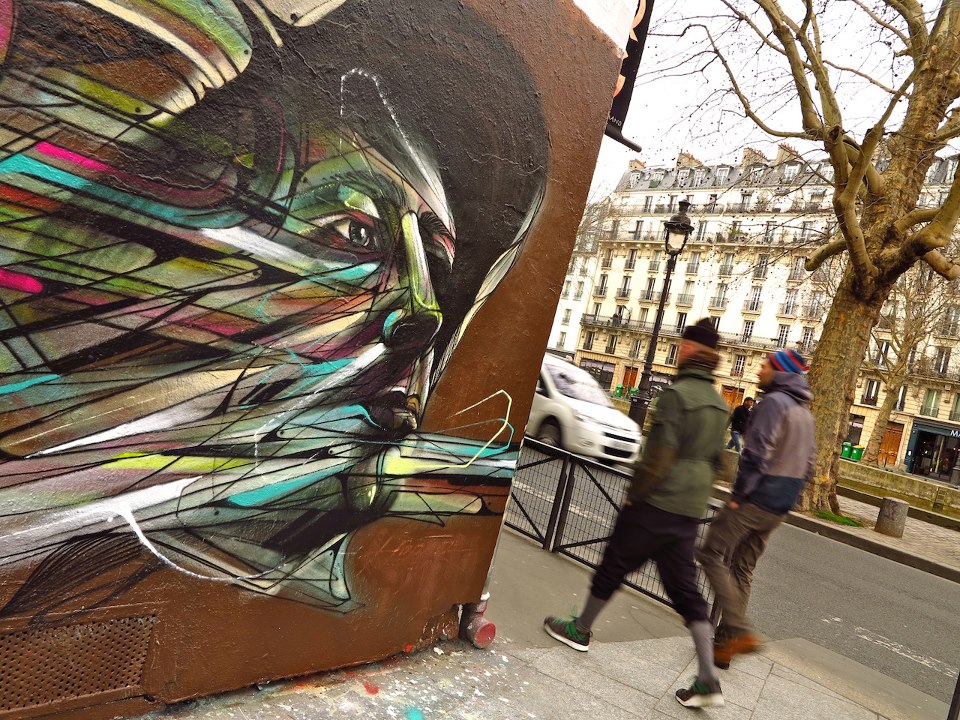 Hopare New Mural In Paris, France – StreetArtNews