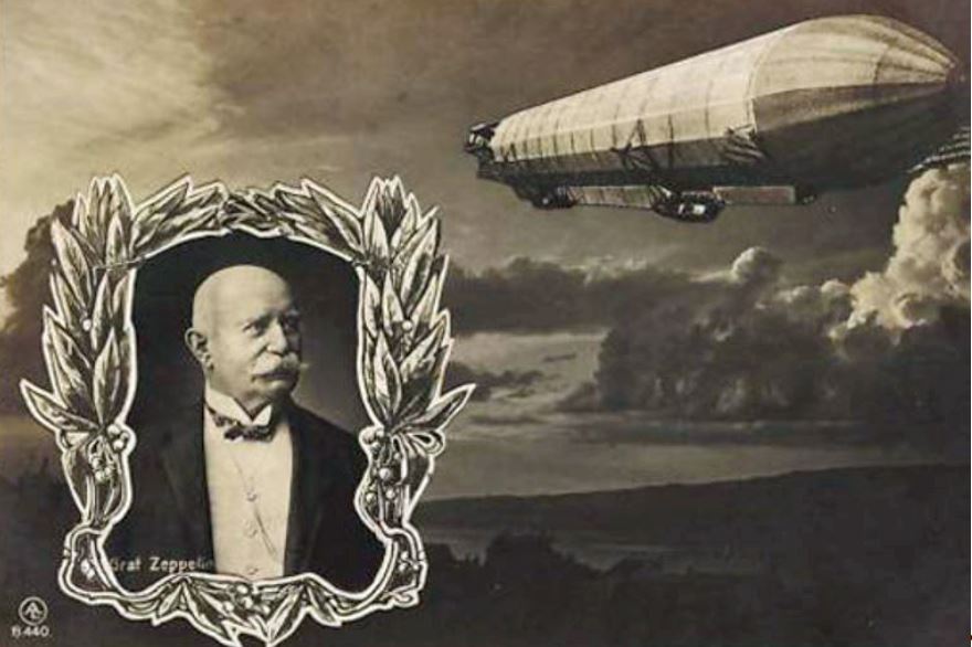 The Day a Zeppelin flew over Kilburn