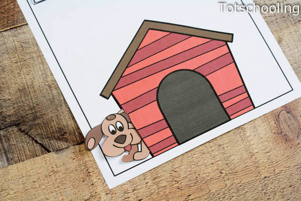 Prepositions Activity and Easy Reader Book | Totschooling - Toddler ...