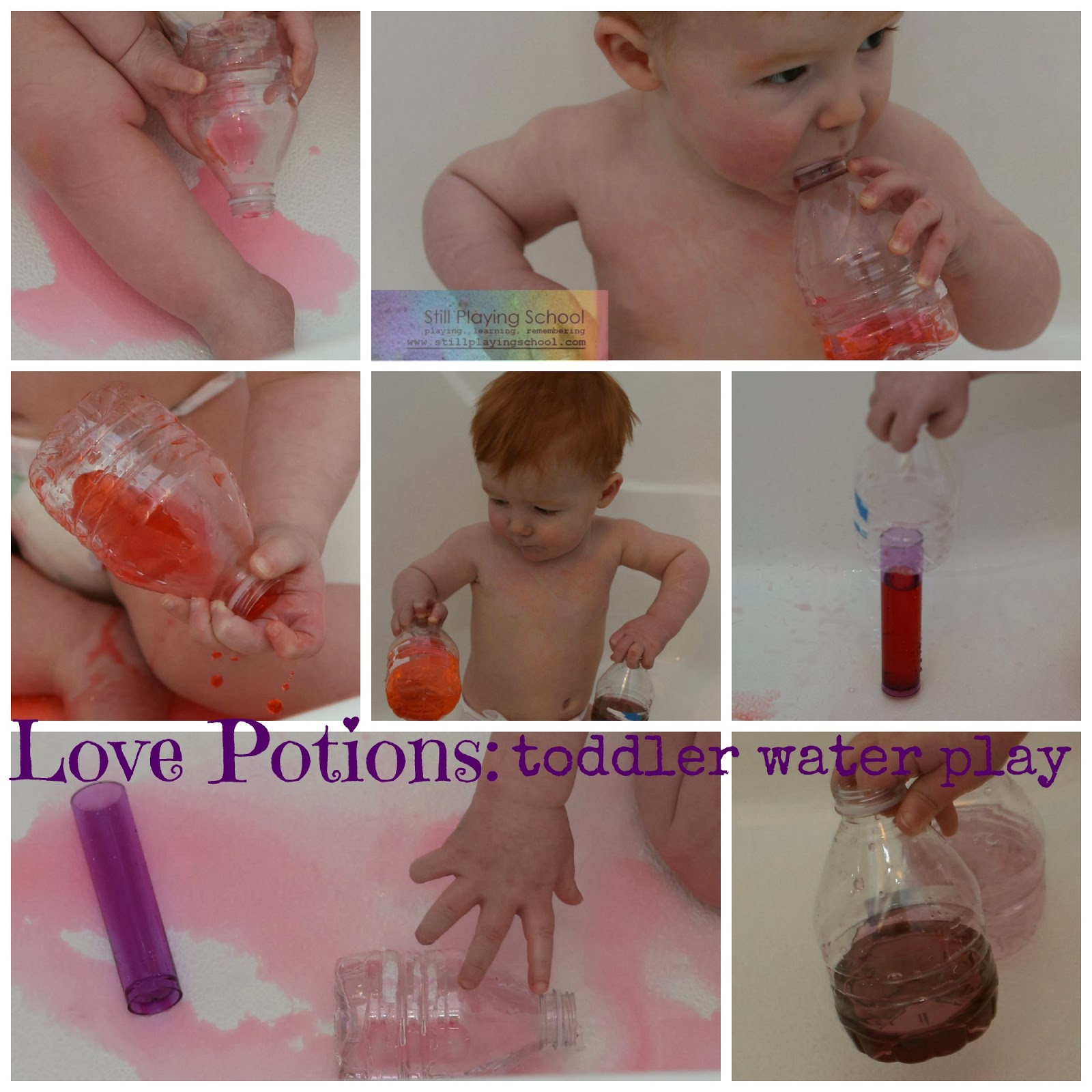 Love Potions: Toddler Water Play | Still Playing School