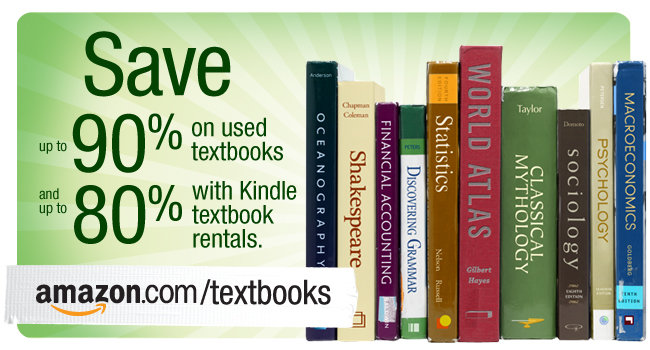 World Travel: Discount Textbooks from Amazon