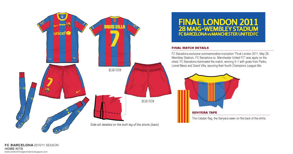 Football teams shirt and kits fan: FC Barcelona 2011 UEFA Champions ...