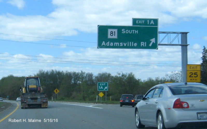 New Massachusetts Exit Signage and Milepost Exit Conversion Project Update