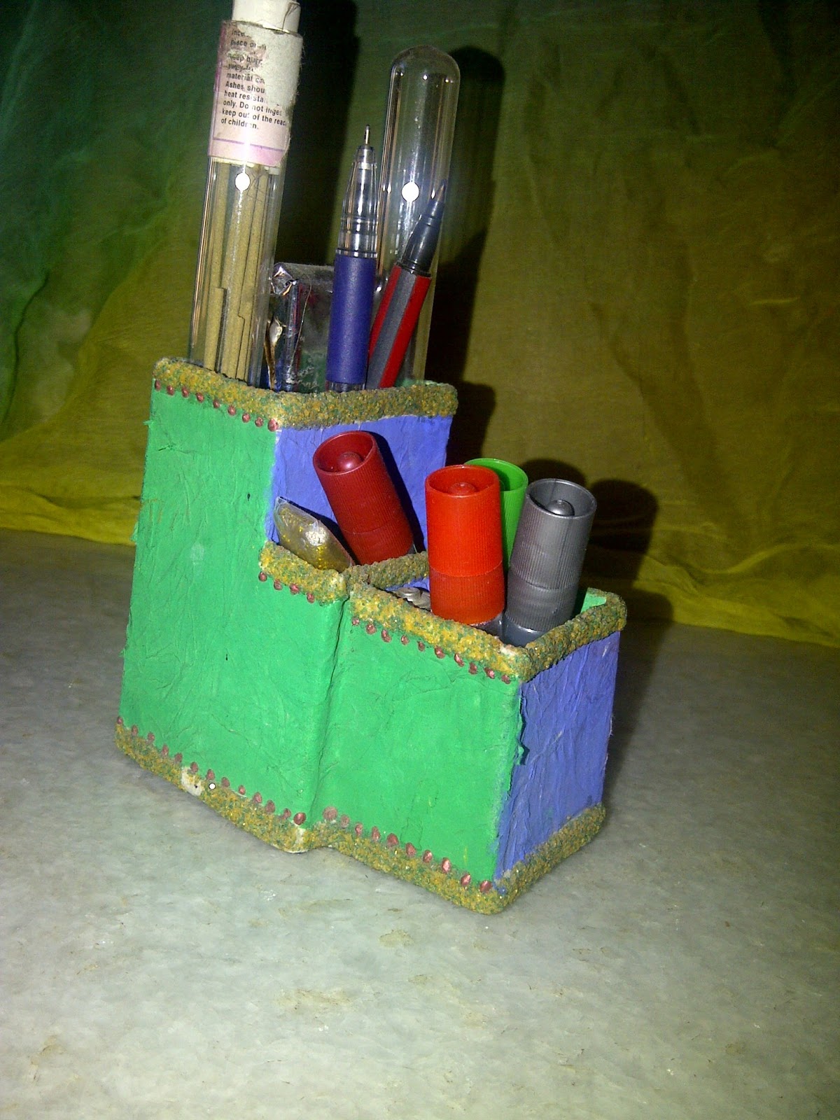 Art out of waste ......