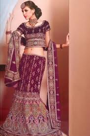 FASHION of Life Style: Fish Cut Bridal Lehenga Designs