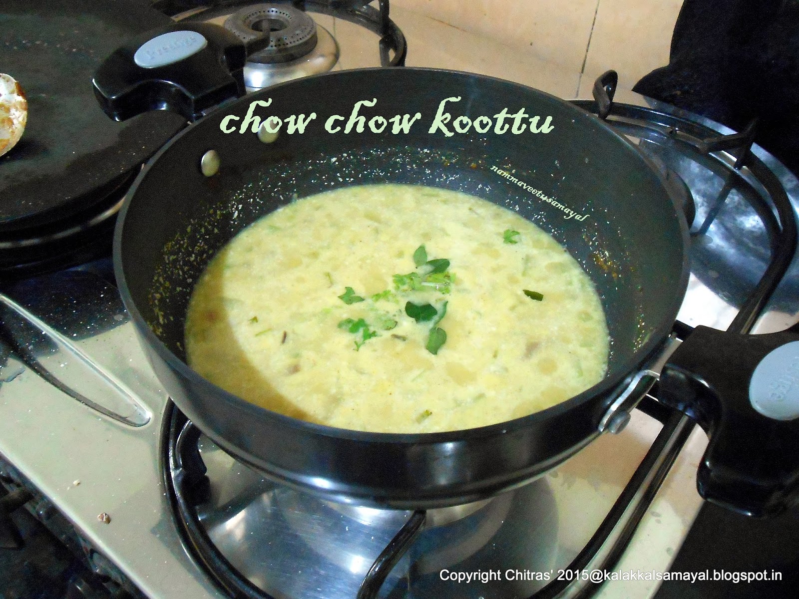 kalakkalsamayal: Chow-Chow-Koottu