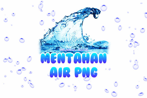 Mentahan air png