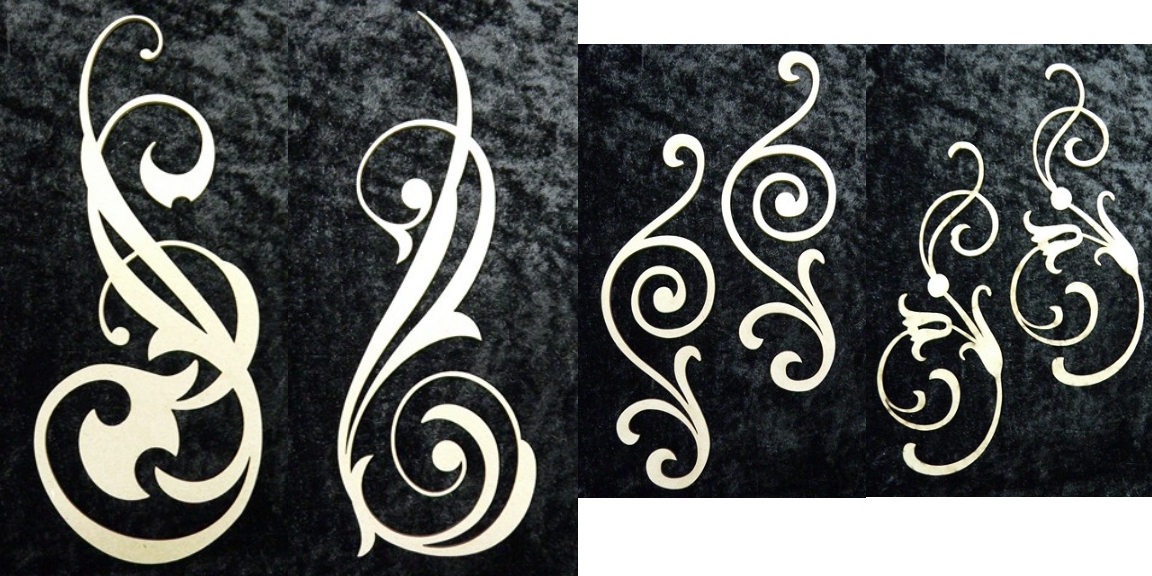 ScrapFX: New Products - Die Cuts from The Dusty Attic