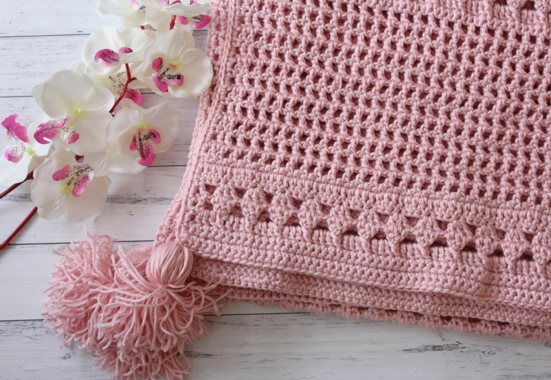 Crazy Chunky Crochet Blanket - Threadbare Creations