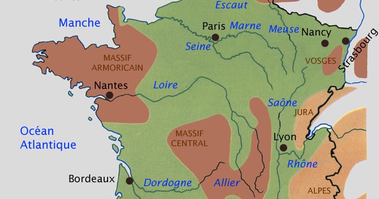 La france un voyage inoubliable: Hydrographie